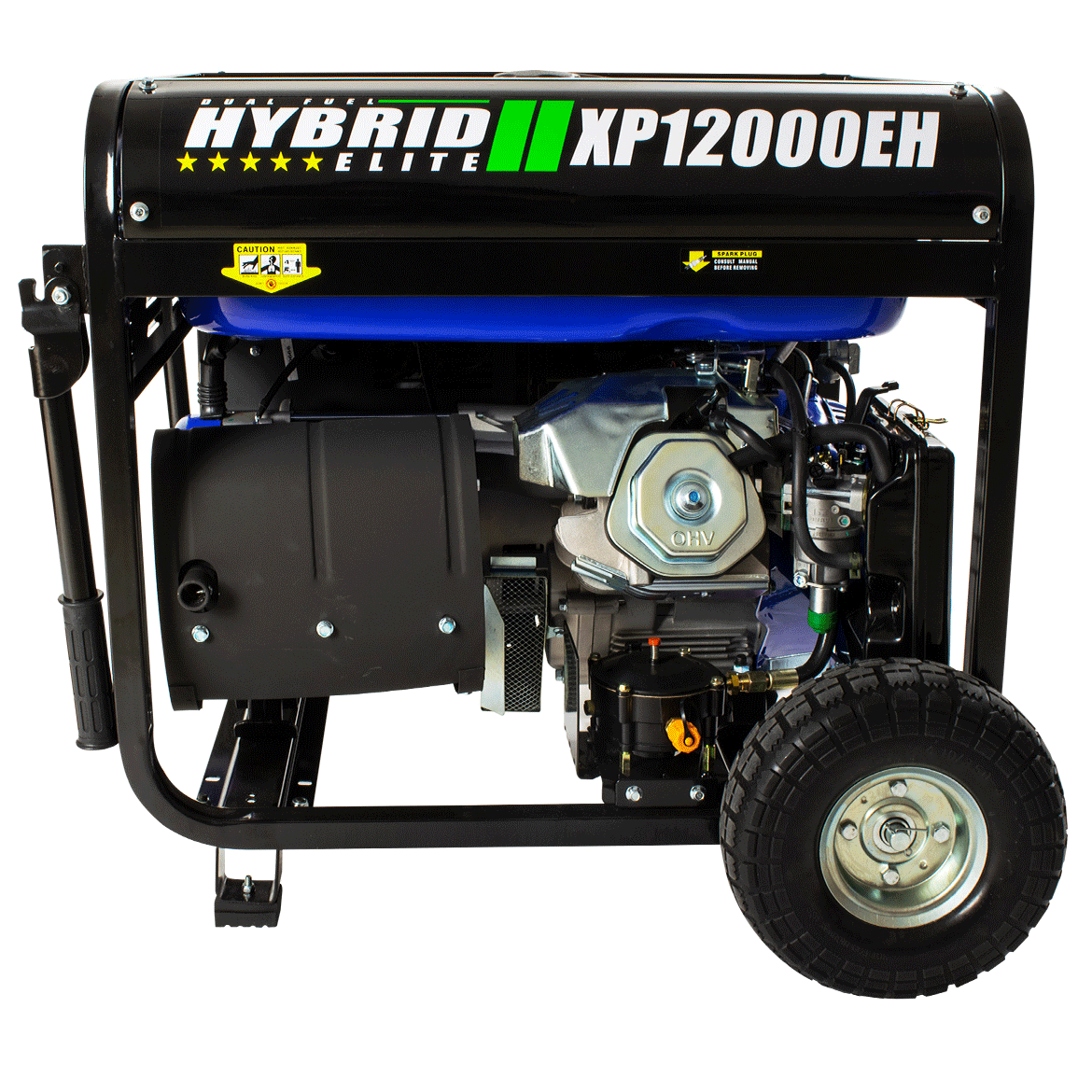 DuroMax 12000 Watt 18 HP Portable Hybrid Generator & Generator Dust ...