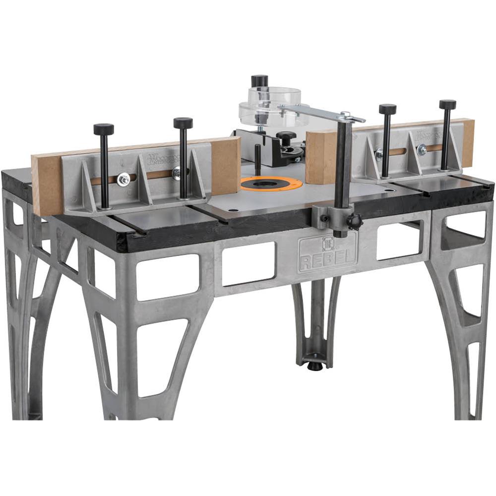 Woodstock International Adjustable Rebel Router Shaping Workstation ...