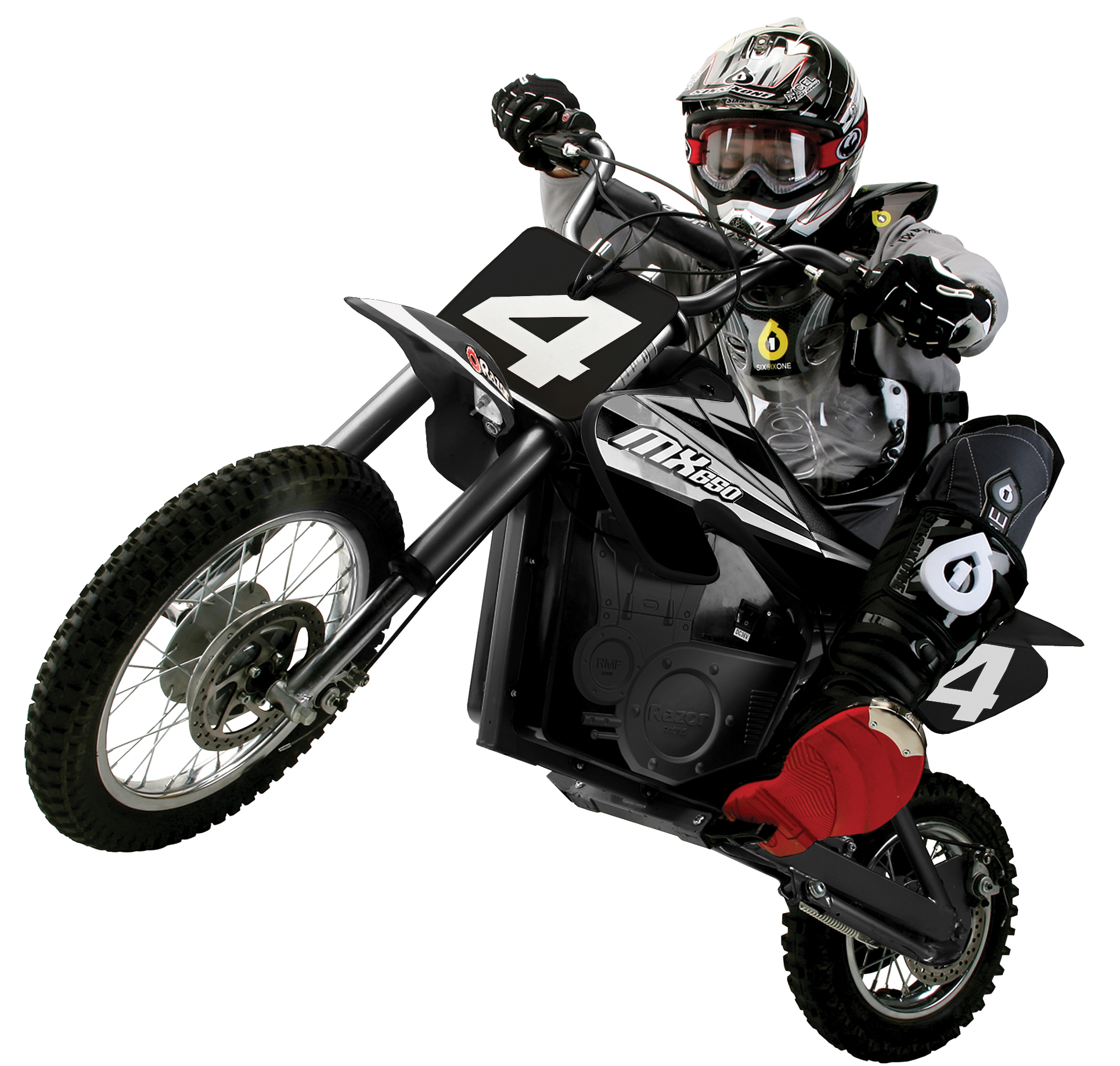 Razor MX650 Dirt Rocket High-Torque Electric Motocross Dirt Bike, 17 ...