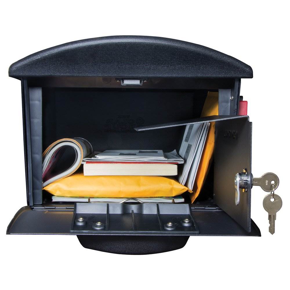 Gibraltar Mailboxes Mailsafe Plastic Large Residential Post Mount gibraltar-mailboxes-mailsafe-plastic-large-residential-post-mount